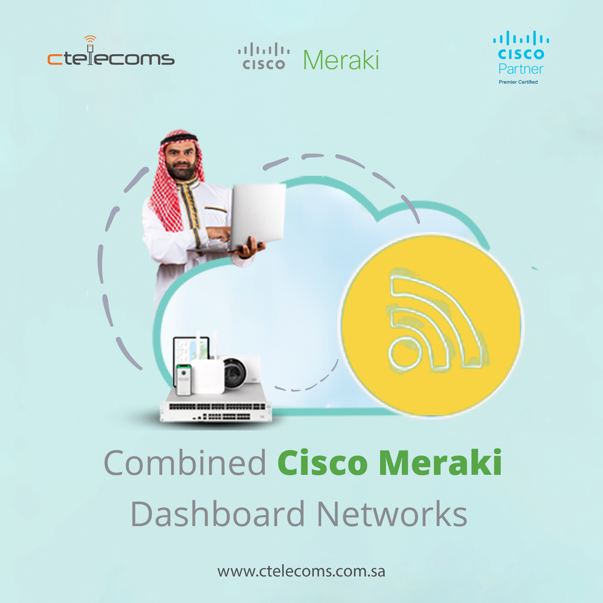 Combining Meraki Networks in the Dashboard