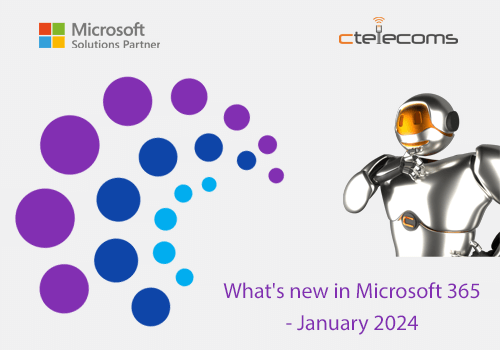 Microsoft 365 Updates - January 2024