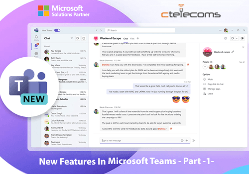 New Features In Microsoft Teams